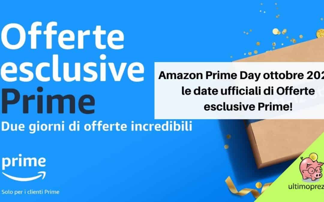 Amazon Prime Day ottobre 2022: le date ufficiali di Offerte esclusive ...