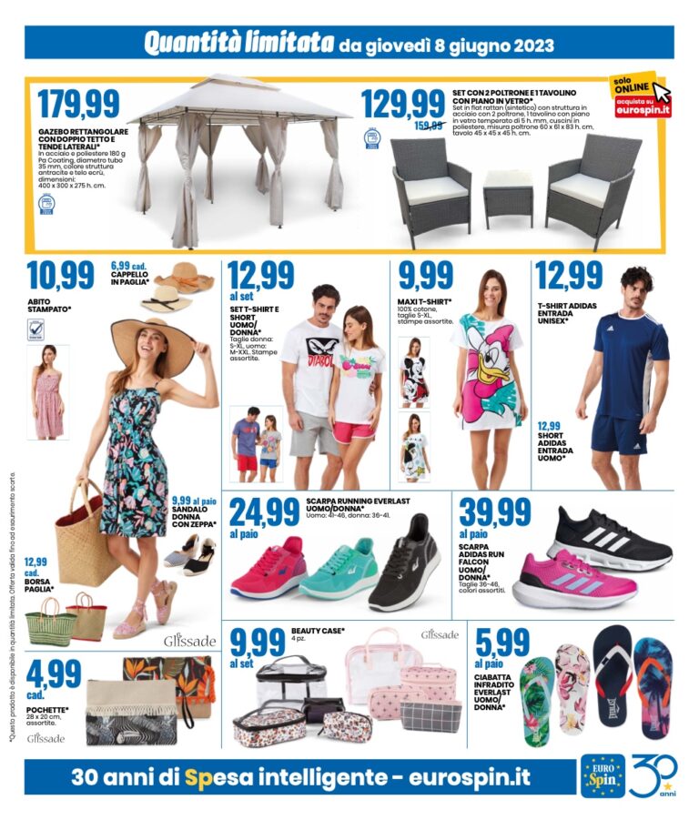 Eurospin regala la borsa termica: il volantino 8-18 giugno 2023 ci ...